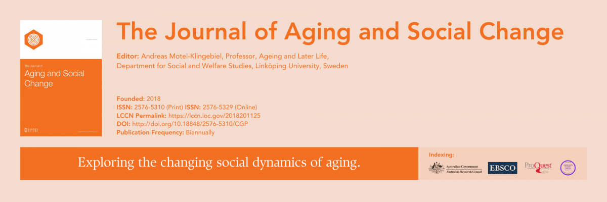 Journal | Aging & Social Change Research Network