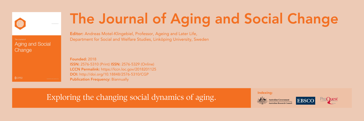 Journal | Aging & Social Change Research Network