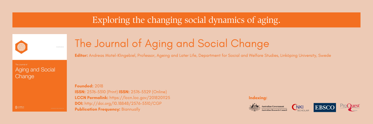Journal | Aging & Social Change Research Network